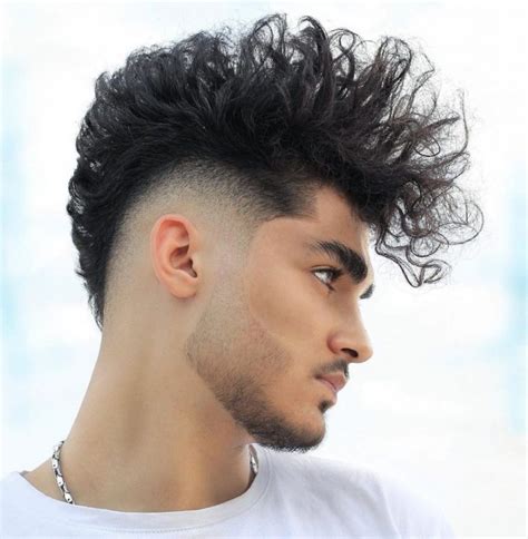 Unleash Your Style Mohawk Hairstyles For Men With Curly Hair 15 Ideas