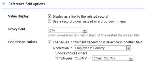 Conditional Dropdowns Quickbase Help