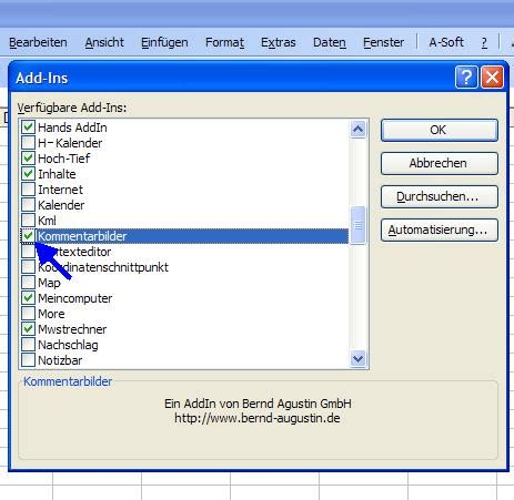 AddIn FAQ Installation In Excel