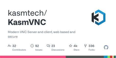 GitHub Kasmtech KasmVNC Modern VNC Server And Client Web Based And Secure
