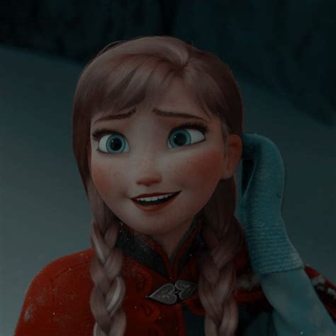 𓄼 princess anna icon 𓂃 Disney icon Disney icons Princess anna