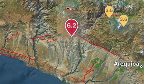 video 6 2 magnitude earthquake strikes southern peru cedar news