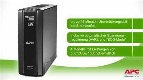 APC Back UPS PRO YouTube
