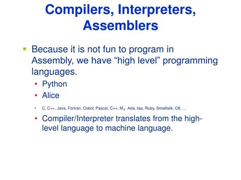 Ppt Machine And Assembly Language Powerpoint Presentation Free Download Id3789483