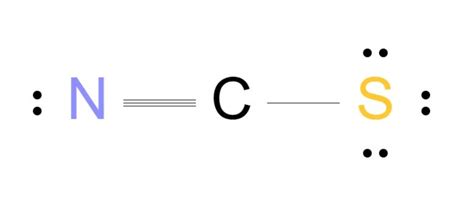 What Is The Lewis Structure Of Thiocyanate Ion