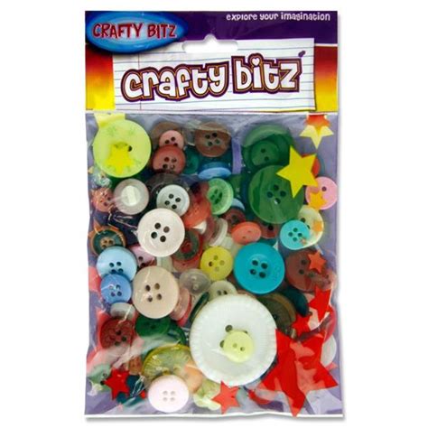 Crafty Bitz Assorted Craft Buttons