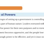 The Separation Of Powers Bill Of Rights Institute