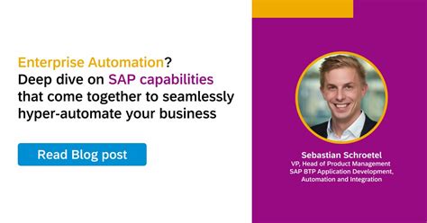 Do You Wonder What Enterprise Automation Is Made Of Sven Denecken