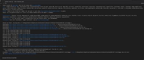 Visdroneyaml Download Script Not Working · Issue 7992 · Ultralytics