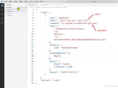 vscode c c 调试文件配置 vscode launch json怎么配置 csdn博客