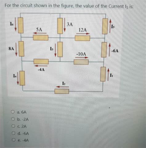 Solved For The Circuit Shown In The Figure The Current I Chegg Com