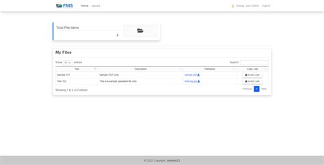 File Management System In Python Using Django Free Source Code Sourcecodester