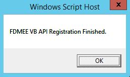 FDMEE VBScript Error ActiveX Component Can T Create Object Fdmapi