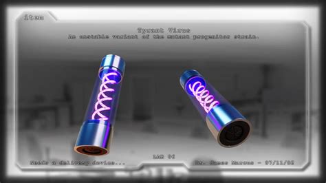 Christopher Martin on LinkedIn: The UI for my take on the T-Virus with animated materials.