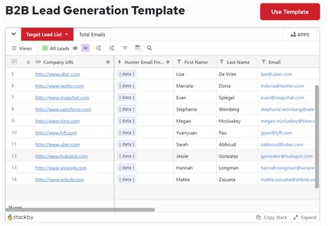 Top 21 Free CRM Templates For Business Stackby