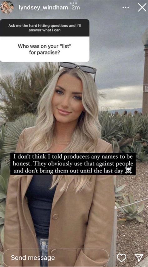 Lyndsey Windham Slams Bachelor In Paradise Producers After Her Late