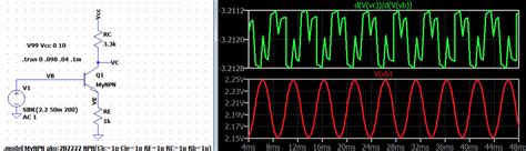 Amplifier Ltspice Expression Need Voltage Value At A Different Time