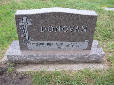 Richard Eugene Dick” Donovan 1927 2018 Find A Grave äreminne