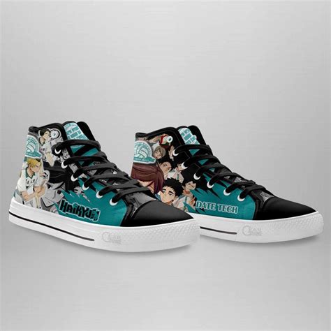 Date Tech Haikyuu High Top Shoes Haikyuu Store