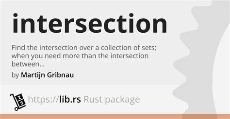 Intersection — Data Structures In Rust Librs