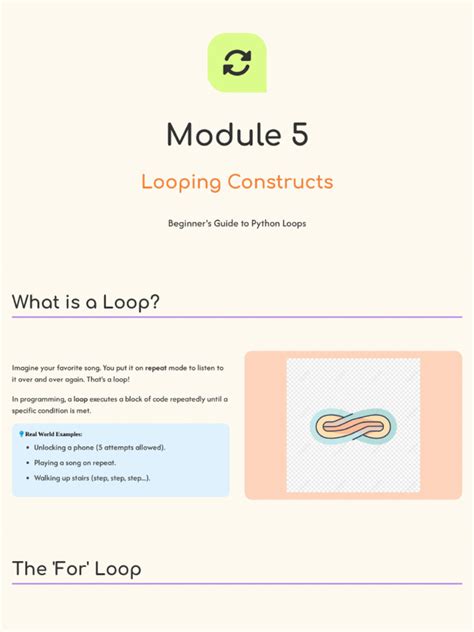 Module 5 Python Looping Constructs Pdf