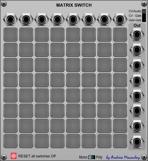 Switch Matrix Switch Matrix
