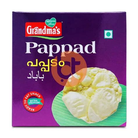 Grandmas Pappad Pappadam 125g Bigtrolley