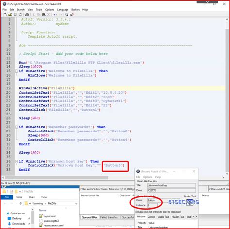Cyberark With Autoit Develop Custom Universal Connector Filezilla