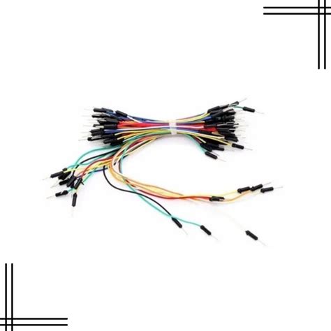 Kit Fio Jumper Protoboard Macho Macho 65pcs P Arduino Pic Shopee Brasil
