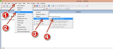 How To Design Mixed Taguchi Experiment Orthogonal Array Having 2 Factors 3 Levels And 2 Factor 2