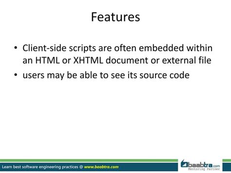 Client Side Scripting And Server Side Scripting Pptx
