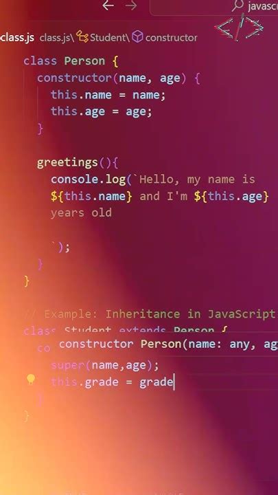 🧬inheritance In Js Unraveling The Of Object Oriented Programming Codewithkg Javascript