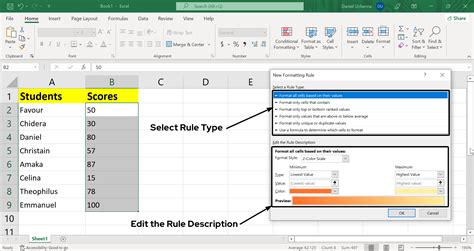 Conditional Formatting