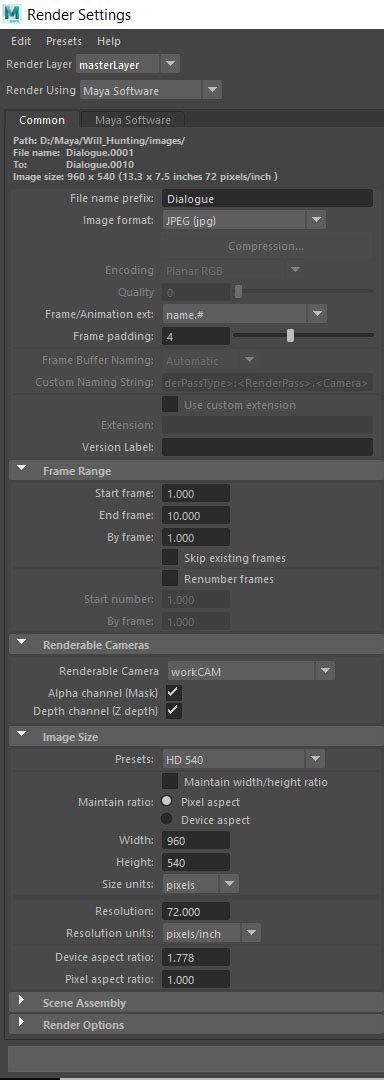 Solved Batch Render With Maya Render Autodesk Community