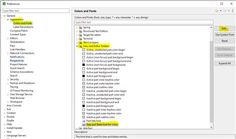 eclipse increase project explorer and java class font techiworks