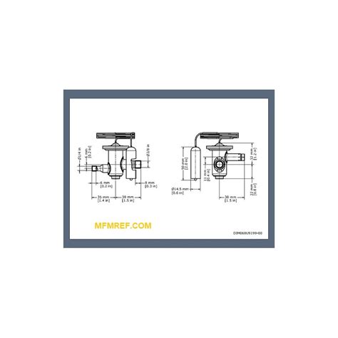Tub2 Danfoss R290 1 4x1 2 Valvola Termostatica Di Espansione 068u3732