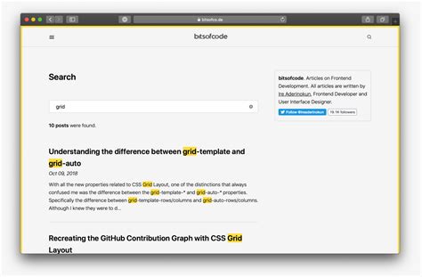 A One Line Solution To Highlighting Search Matches Bitsofcode