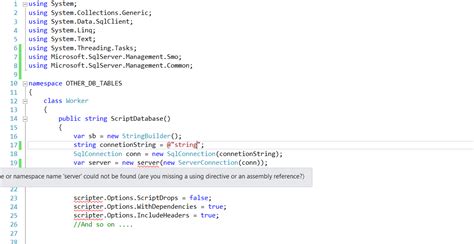 Smo Why C Does Not Recognize Server Even After Adding Assembly Microsoftsqlserver