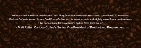 Spiked Nitro Cold Brew — Gray Duck Spirits The Midwests Spirits Vodka Seltzer Made In