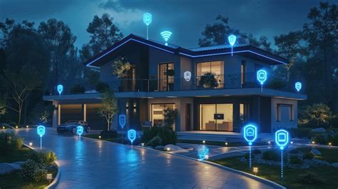 Seamlessly Integrated Smart Home With Connected Devices And Section