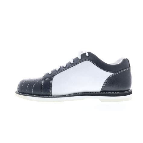 Dexter Dts111 9 Mens Black Leather Lace Up Athletic Bowling Shoes