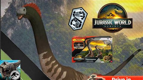 Jurassic World Rebirth Play App Titanosaurus Scan Codes Youtube