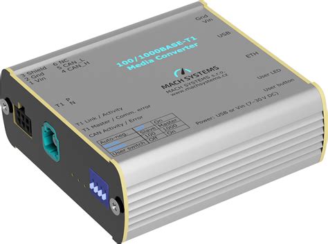 100 1000base T1 Media Converter H Mtd Mach Systems S R O