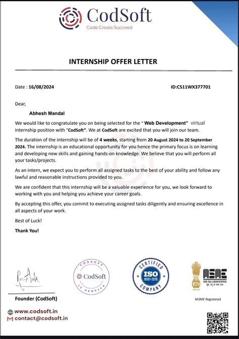 Internship Webdevelopment Codsoft Coding Growthmindset