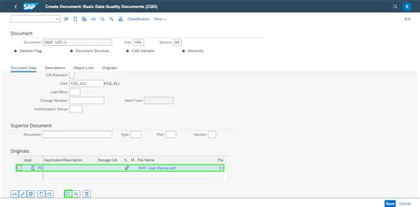 dms document management system for inspection lot sap community