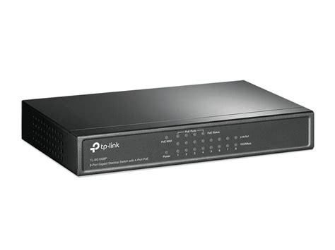 TP LINK TL SG1008P 8 Port Gigabit Desktop Switch With 4 Port PoE Tech