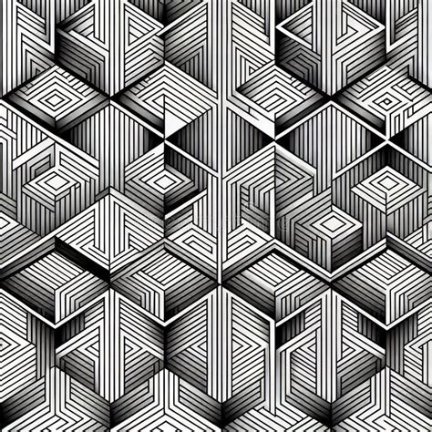Parallelogram Patterns Repeating Parallelogram Shapes Creating A Stock Illustration