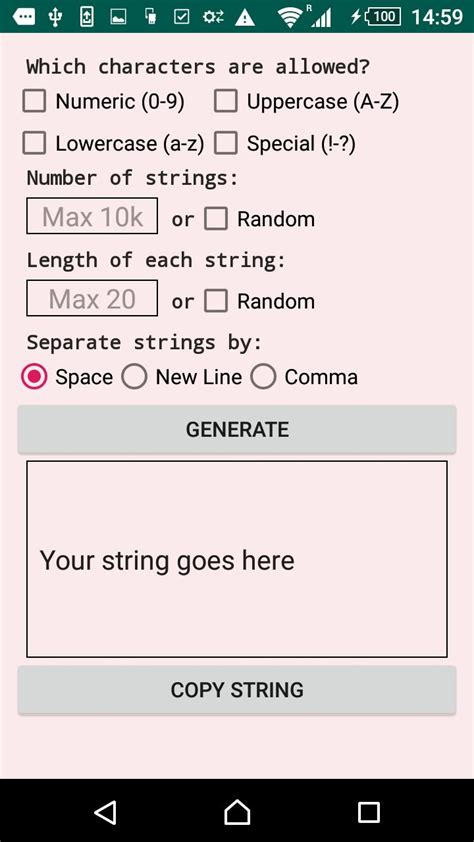 Random String Generator Apk For Android Download