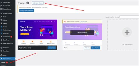 theme installation wordpress themes and plugin