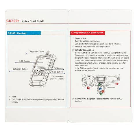 Launch X431 Cr3001 Obd 2 Car Code Reader